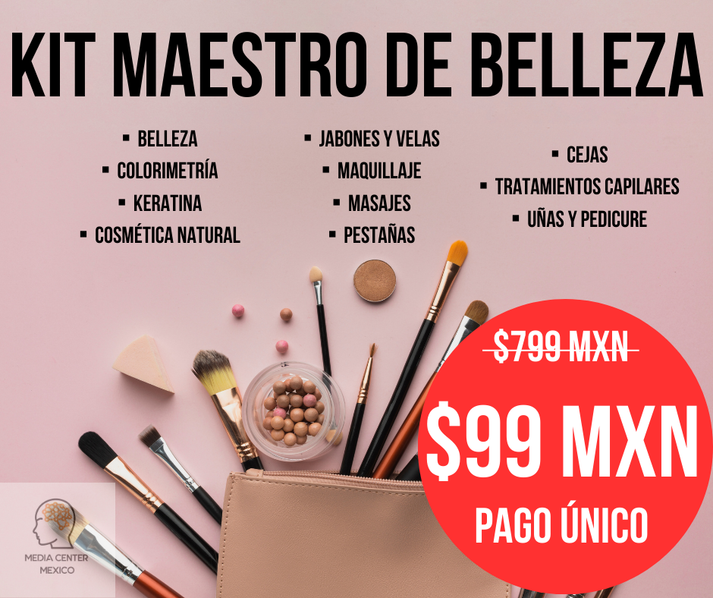 KIT MAESTRO DE BELLEZA 2026 – +400 Recursos de Maquillaje y ...